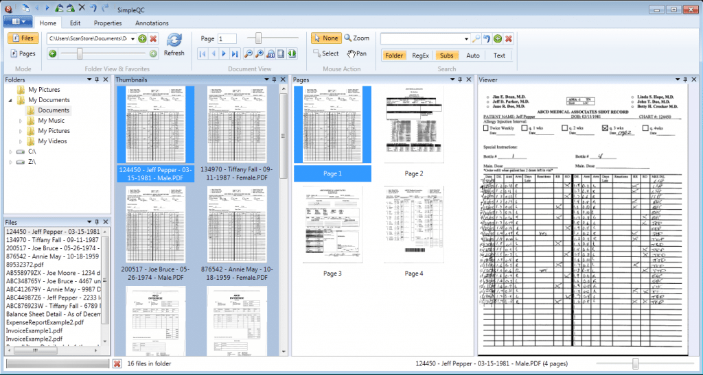 SimpleView - SimpleIndex